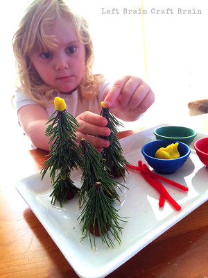 Christmas Tree Science - Left Brain Craft Brain
