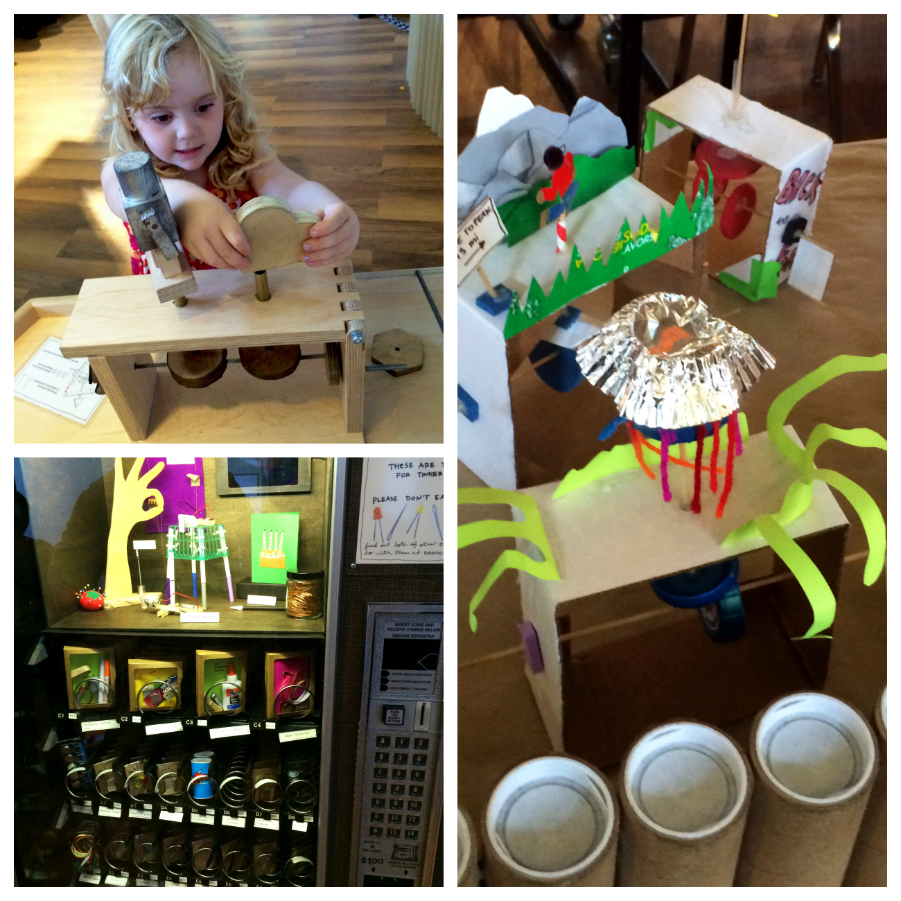 Googly Monster Kinetic Sculpture - Left Brain Craft Brain