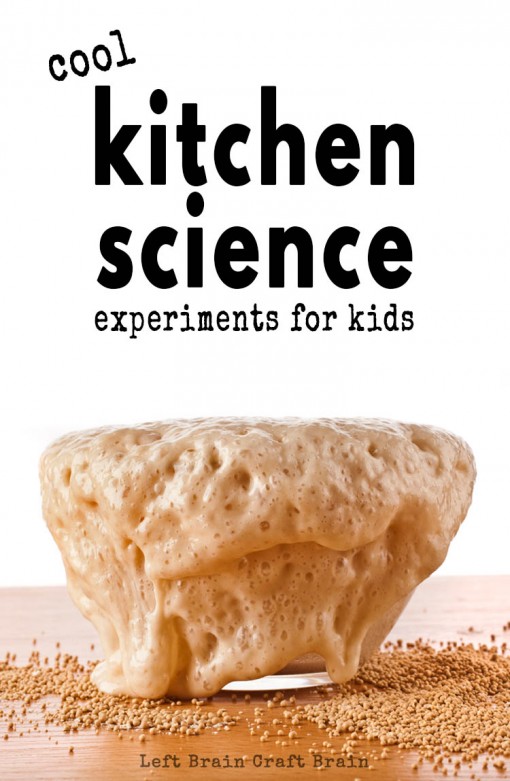 Cool Kitchen Science Experiments for Kids - Left Brain Craft Brain