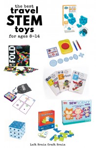 The Best Travel STEM Toys for Kids Ages 4 to 14 - Left Brain Craft Brain