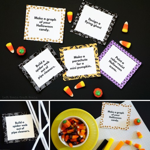 Halloween STEAM Challenges for Kids - Left Brain Craft Brain