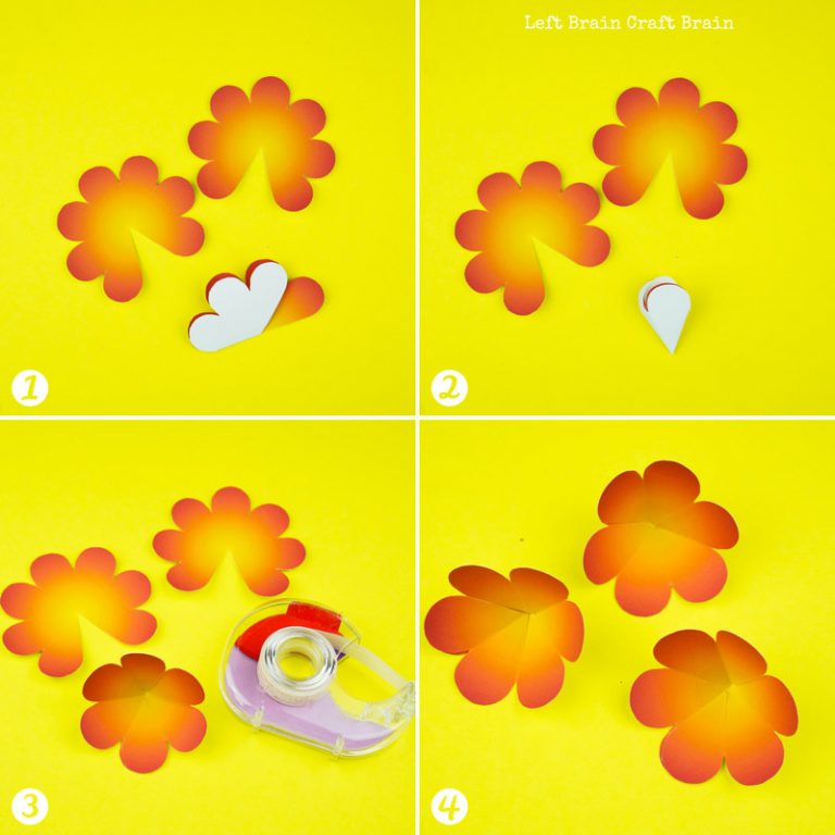 Light Up & Pop Up Flower Circuit Card - Left Brain Craft Brain