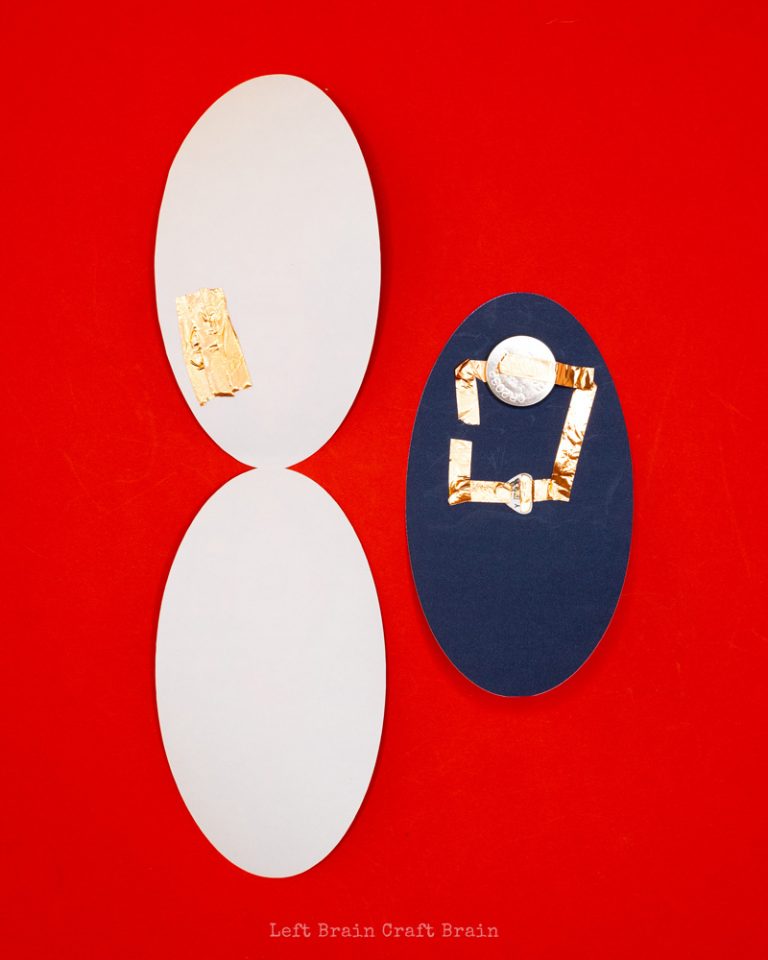 Light-Up Rocket Corner Bookmark - Left Brain Craft Brain