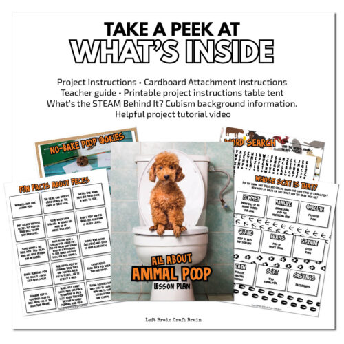 Learn All About Animal Poop with this fun Lesson Plan - Left Brain ...