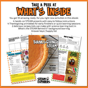 Thanksgiving Science Activities - Left Brain Craft Brain