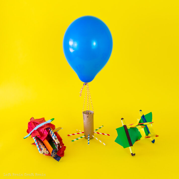 Egg Drop Challenge - Left Brain Craft Brain