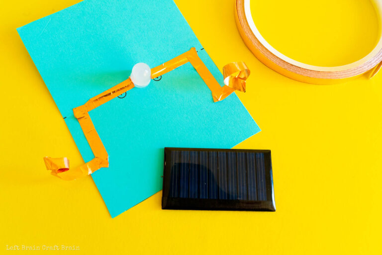 Solar-Powered Paper House Project - Left Brain Craft Brain