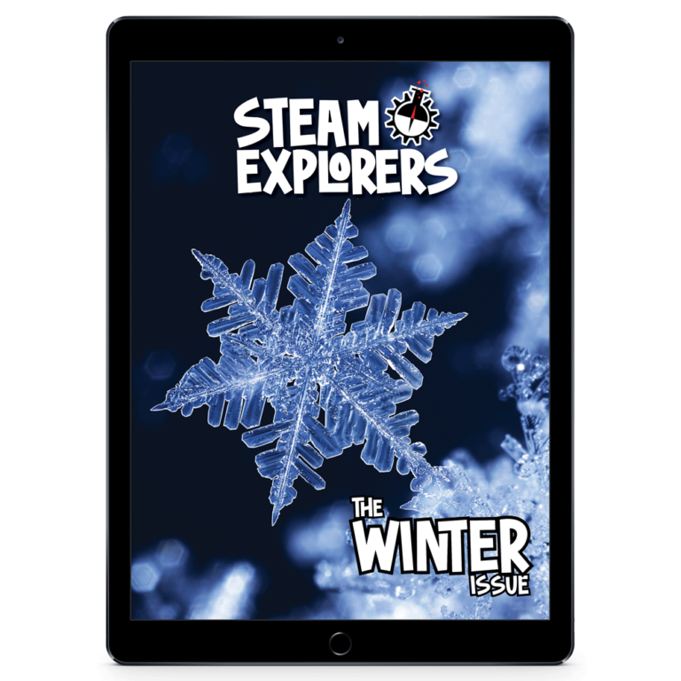STEAM Explorers Winter Activities for Kids Printable Thank You - Left ...