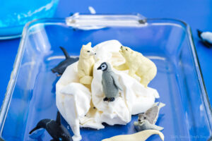 Polar Oobleck Science Sensory Play - Left Brain Craft Brain
