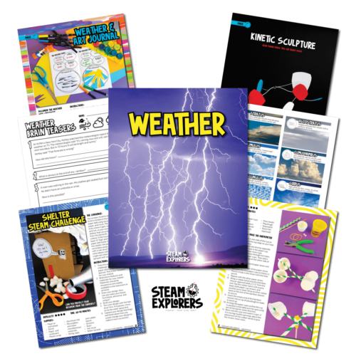STEAM Explorers Weather for Kids 2023 - Printable Thank You - Left ...