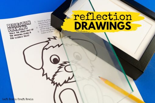 Reflection Drawing: A Fun Physics, Math, and Art Project - Left Brain ...